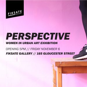 Perspective: Women in Urban Art @ Fiksate Studio & Gallery – Watch This ...